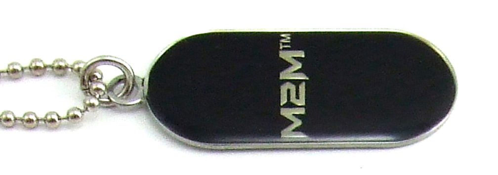 M2M horizontal Military ID Tag - MooLuxe
