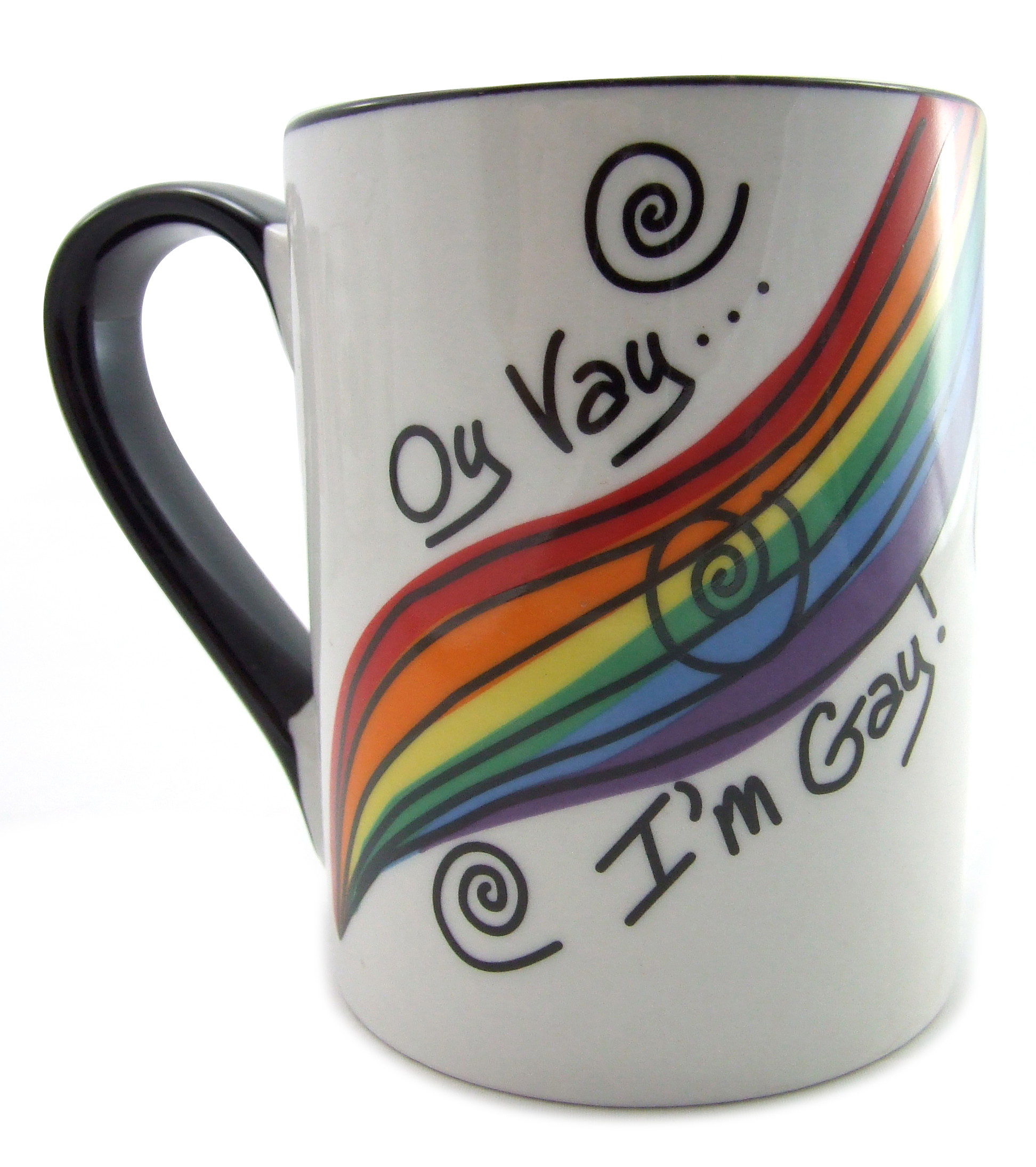 Oy Vay I'm Gay RM Mug - MooLuxe