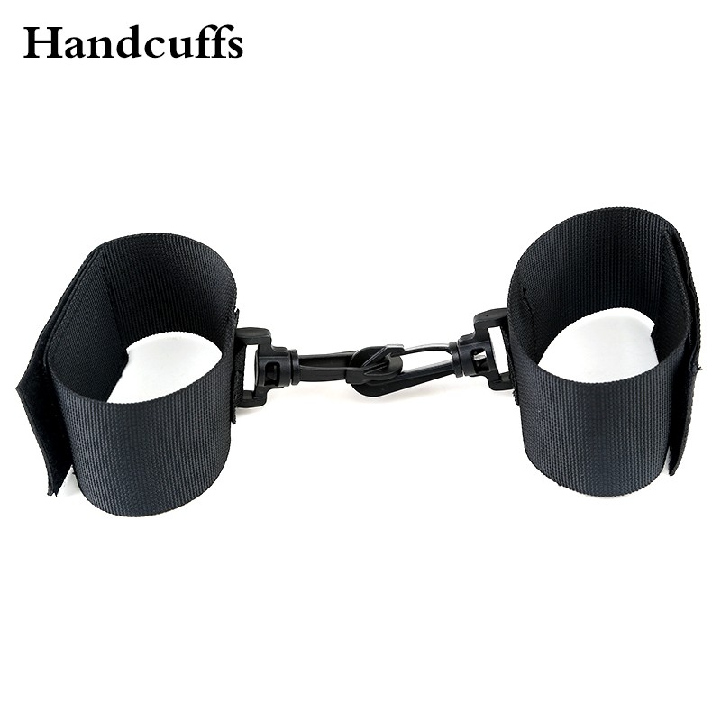 2" X 10 1/4" Heavy Duty Nylon Wrist Restraints with Velcro Cl0sures and ...